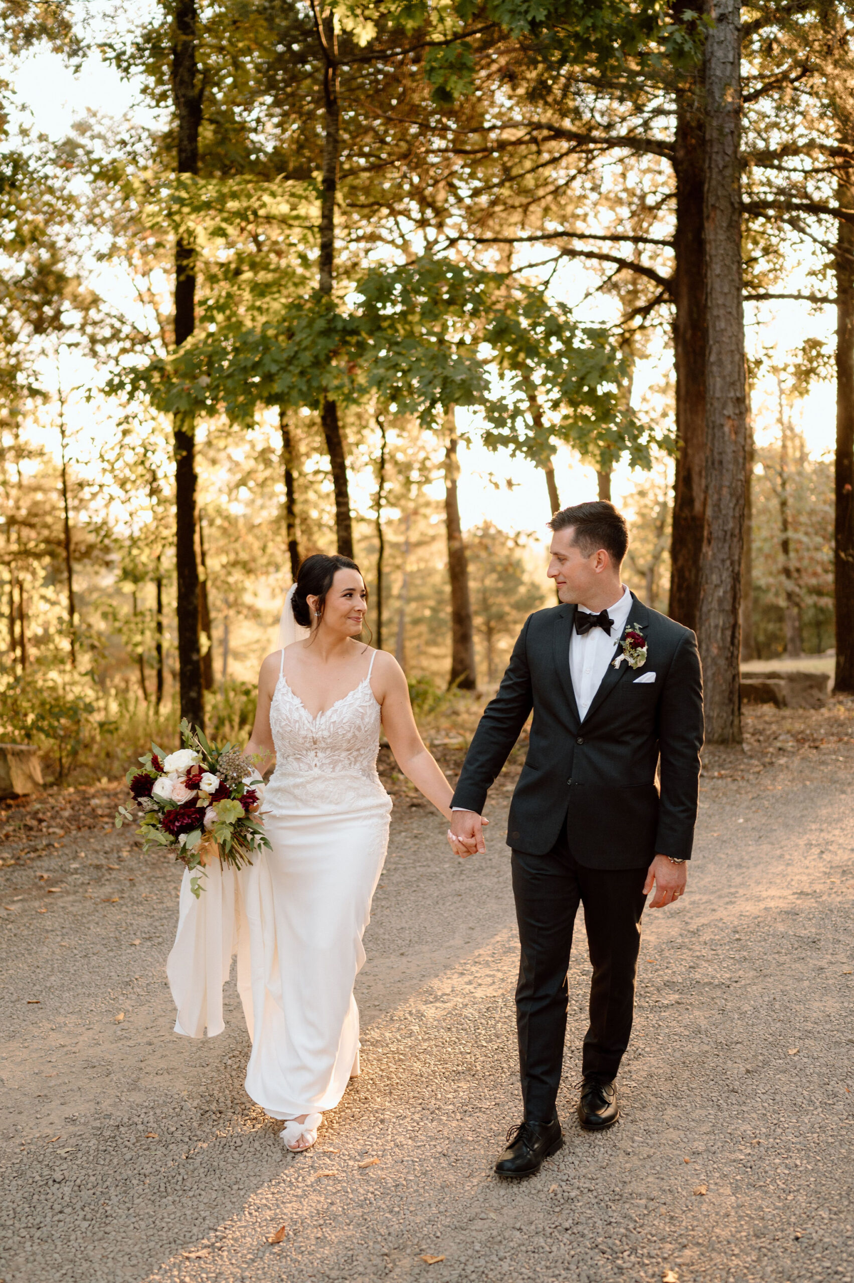 Beth & Joshua's Ozark Mountain Wedding- Just Us Weddings
