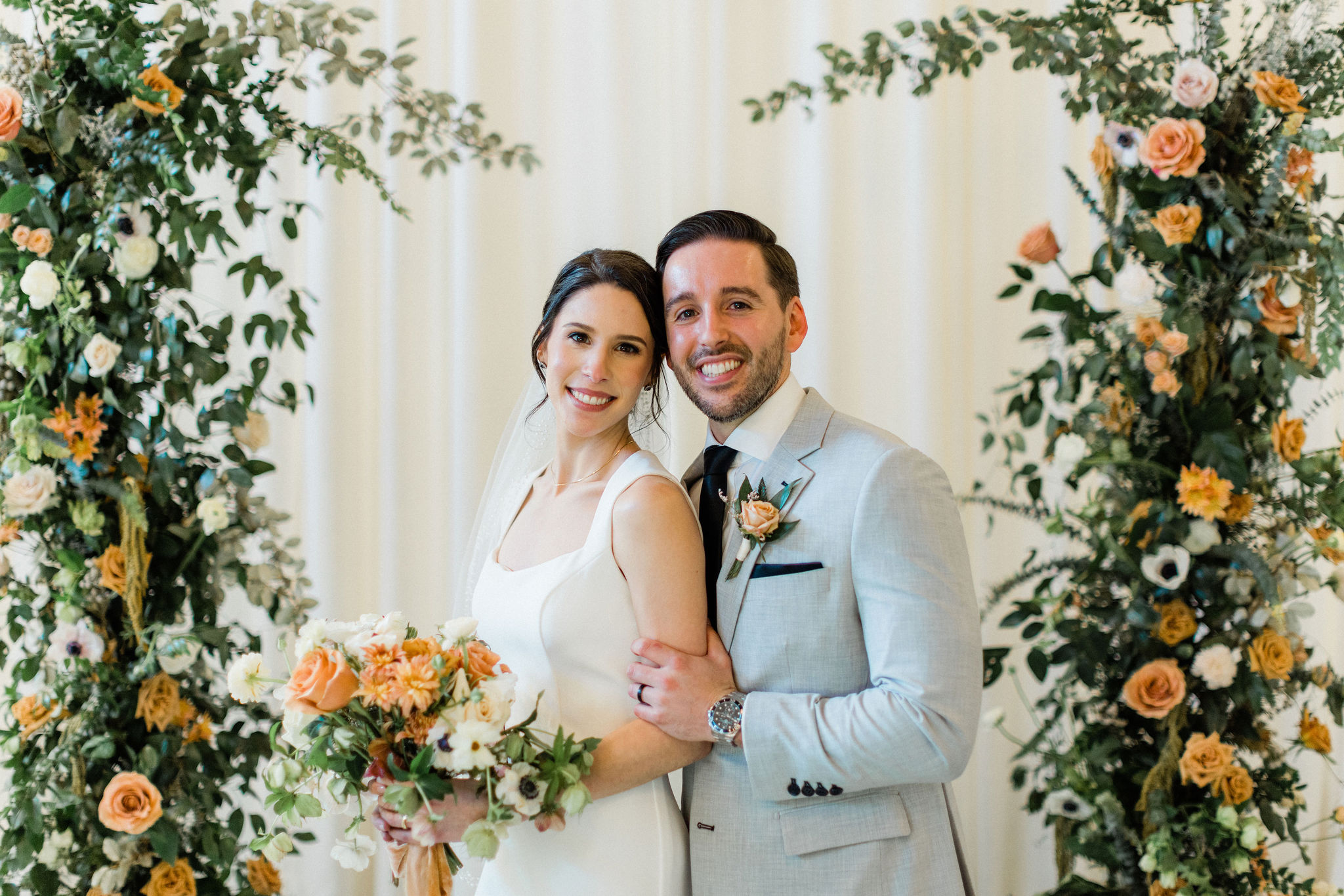 Devin & Michael's Art Gallery NC Wedding - Just Us Weddings
