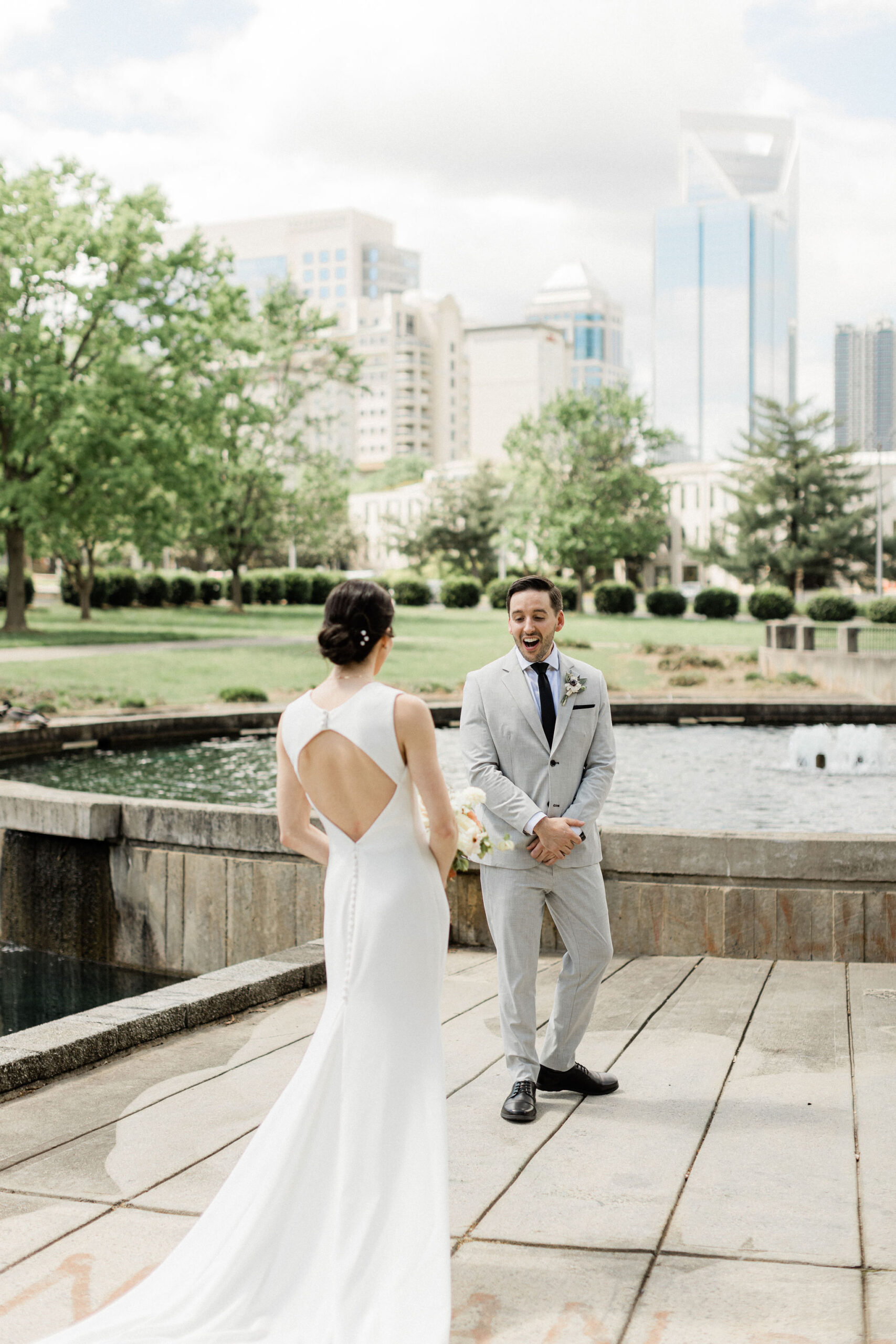 Devin & Michael's Art Gallery NC Wedding - Just Us Weddings